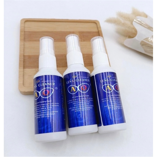 น้ำยาเช็ดเลนส์ น้ำยาเช็ดแว่น AO Lens Cleaner | Shopee Thailand