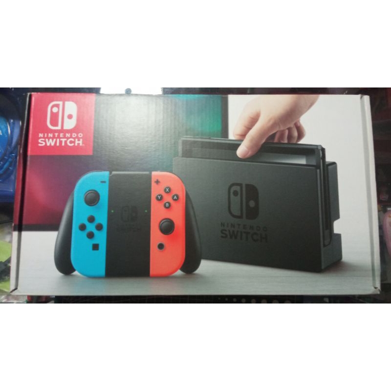 มือสอง Nintendo switch Version 1 กล่องขาว ใช้งานได้ปกติ อุปกรณ์ครบกล่อง ...