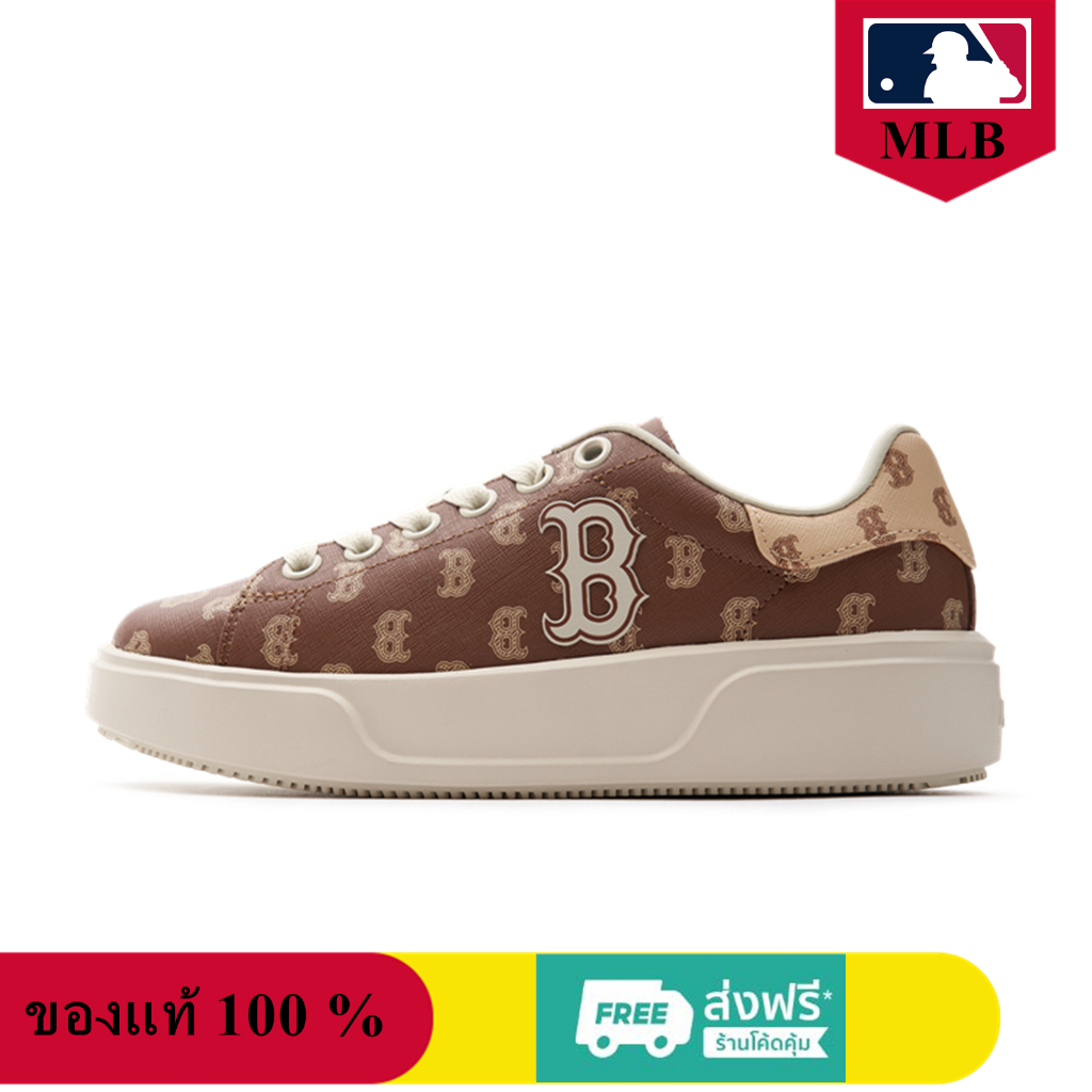 MLB Chunky Classic Allover Monogram Sneaker 3ASXCCM3N-43BRD รองเท้า ...