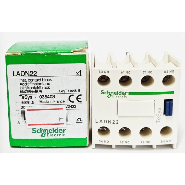 Schneider คอนแทคเสริม LADN22 / 2NO+2NC , LADN11 / 1NO+1NC | Shopee Thailand
