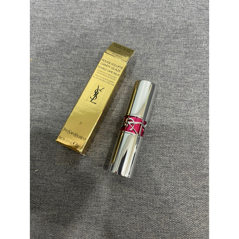 YSL Rouge Volupte Candy Glaze เบอร์ 2 | Shopee Thailand