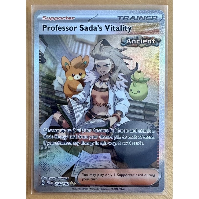 [การ์ดโปเกมอนลิขสิทธิ์แท้ EN] SAR/UR/SR Single แยกใบ ชุด Paradox Rift ...