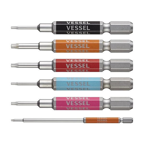 VESSEL GSVT06SH Single-headed torx Gosai Bit T6H 65 One with Variation ...