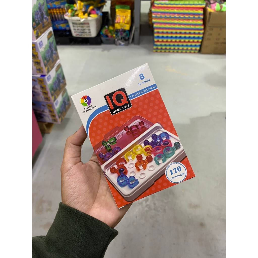 เกมส์ฝึกสอง IQ21-6 ( IQ GAME TOY ) 3D ตรรกะบล็อกตัวต่อ120ความท้าทาย ...