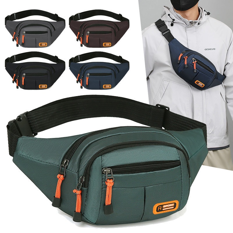 กระเป๋าคาดอก กระเป๋าคาดเอว กระเป๋าผู้ชาย C77# C78# Fashion ผ้าไนลอน ของ ...