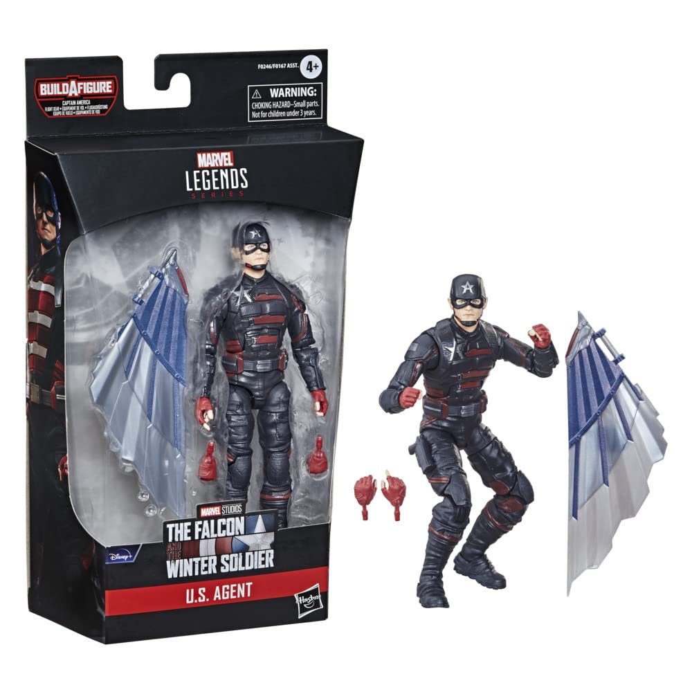 Captain America U.S. Agent John Walker Marvel Legends Hasbro action ...