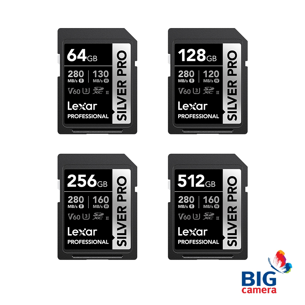 Lexar Silver Profes SDXC UHS-II R280/W160 - เมมโมรี่การ์ด | Shopee Thailand