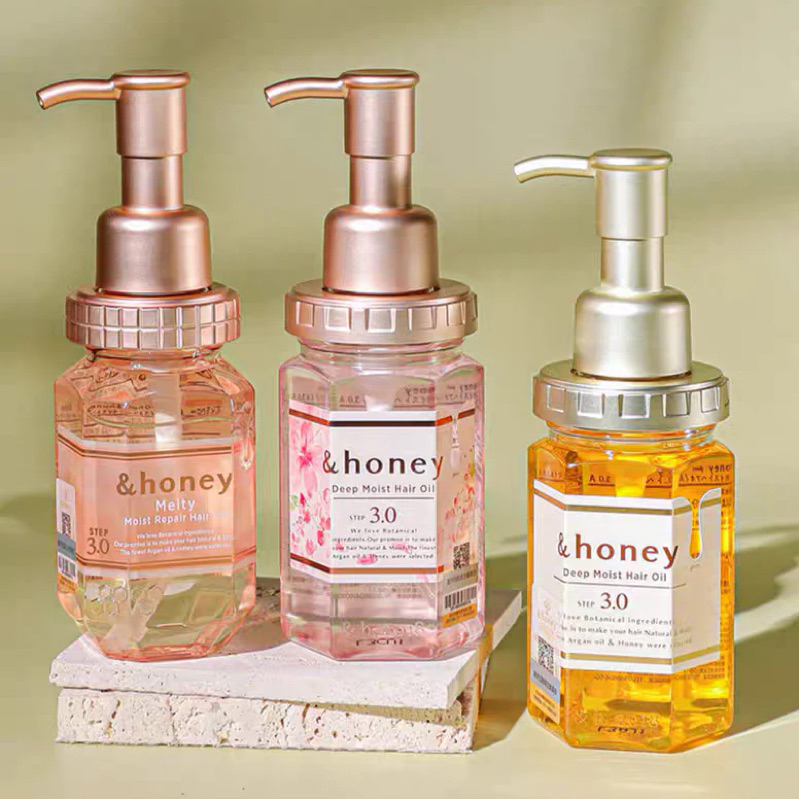 (พร้อมส่ง) & Honey Hair Oil ออยล์บำรุงผมสุดหอม ของแท้จากญี่ปุ่น 🇯🇵 ของ ...