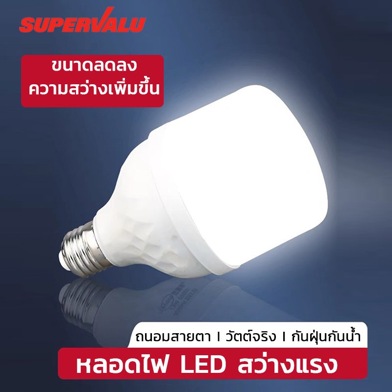 NEOBEE หลอดไฟ LED E27 ประหยัด10-85W วัตต์ตามจริง แสงขาว แสงวอร์ม ถนอม ...