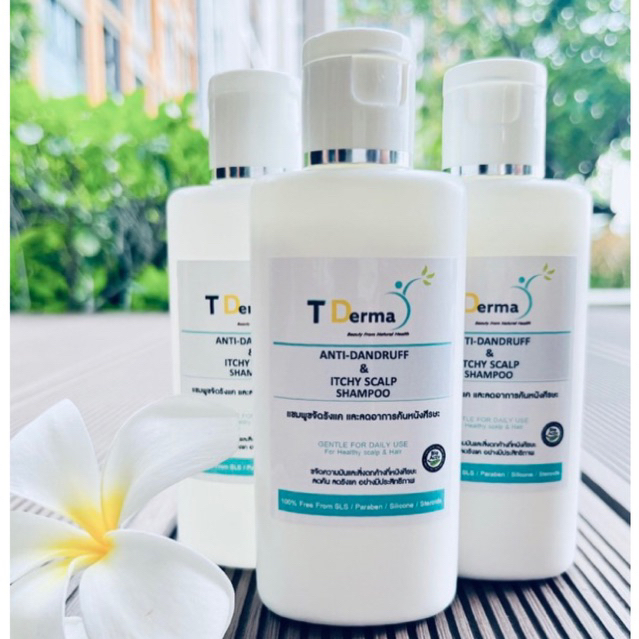 T Derma Anti-Dandruff & Itchy Scalp Shampoo แขมพูขจัดรังแค และ คัน สูตร ...