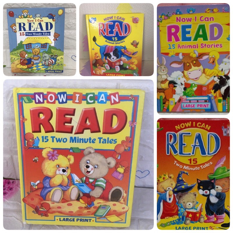Now I Can READ 15 Two Minute Tales หนังสือนิทานปกแข็ง มือสอง -cb2 ...
