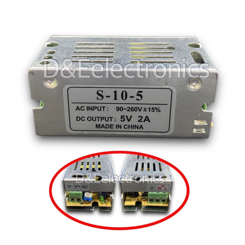 สวิตชิ่ง หม้อแปลงไฟฟ้า Switching Power Supply สวิตชิ่งเพาเวอร์ซัพพลาย Output 5Vdc, 12Vdc, 24Vdc ...
