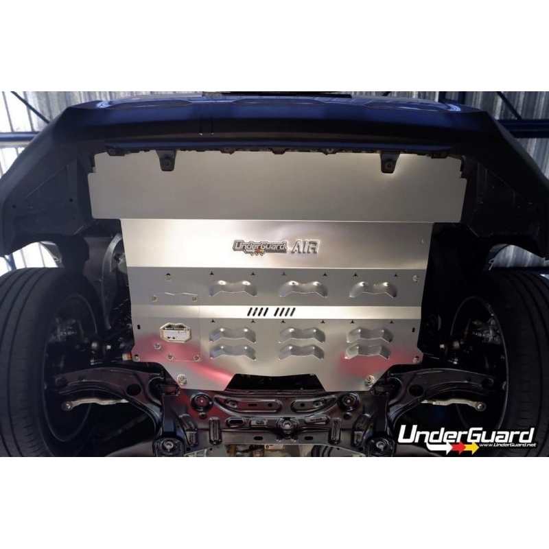 แผ่นใต้เครื่อง บังเกอร์ UnderGuard แท้ Toyota Velozกันเครื่องเกียร์แคร้ง อันเดอร์การด อลูมิเนียม ...