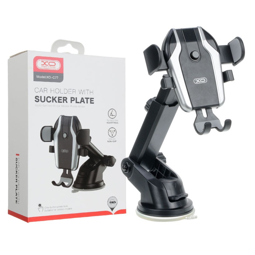 ที่จับมือถือ Car Holder C77(Black)-XO | Shopee Thailand
