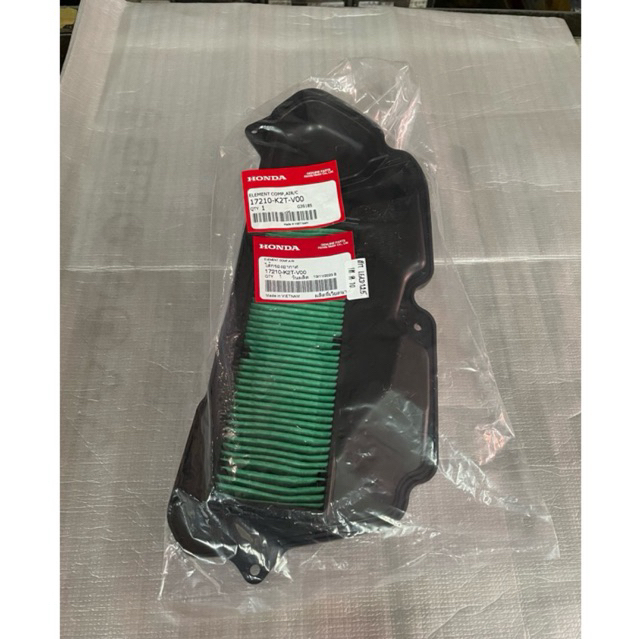 ไส้กรองอากาศ LEAD125 (2022-2024) รุ่นมีรีโมท 4 วาล์ว รหัสอะไหล่: 17210 ...