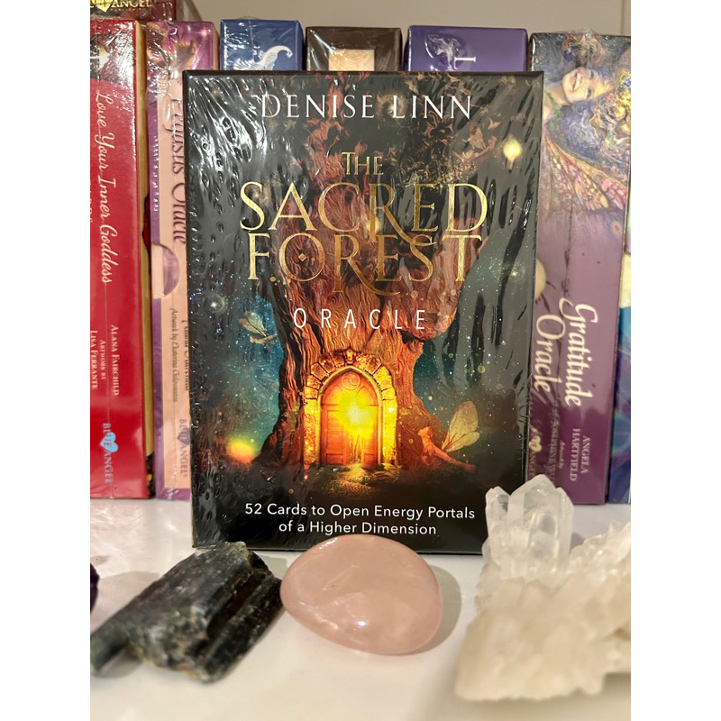 ไพ่ออราเคิลแท้ The Sacred Forest Oracle: Meet nature spirits and discover the hidden realms of ...