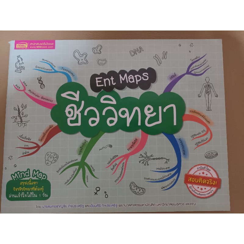 Ent Maps ชีววิทยา สรุปเนื้อหาวิชาชีววิทยา ที่ต้องรู้ อ่านเข้าใจใน 1 วัน ...