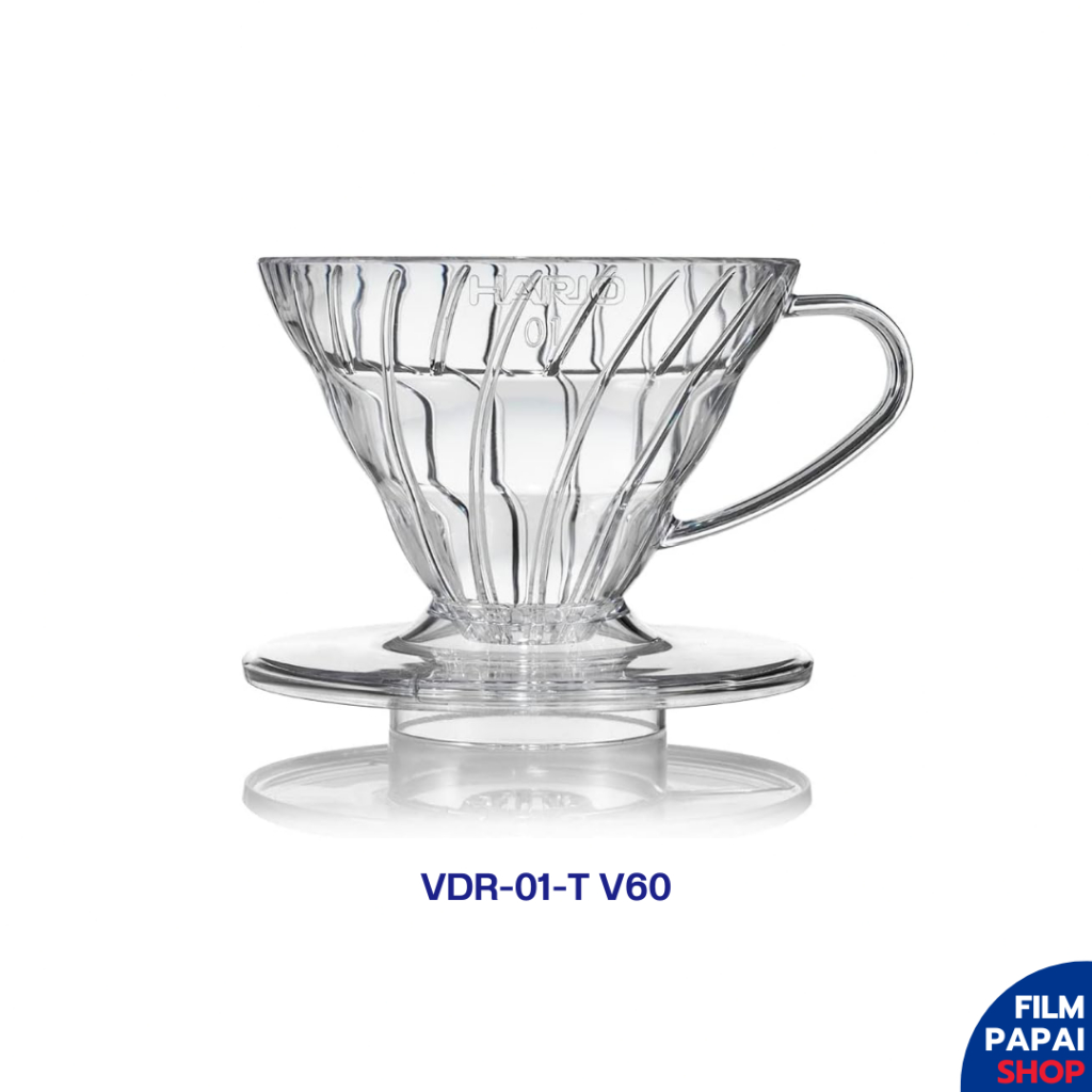 HARIO VDR-01/02-T V60 Transparent Dripper 01/02 ดริปเปอร์ สีใส | Shopee Thailand