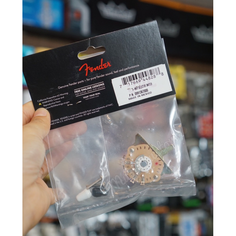 FENDER 5-POSITION STRATOCASTER PICKUP SELECTOR SWITCH ซีเลคเตอร์สวิตช์ Fender 5 ทาง | Shopee ...