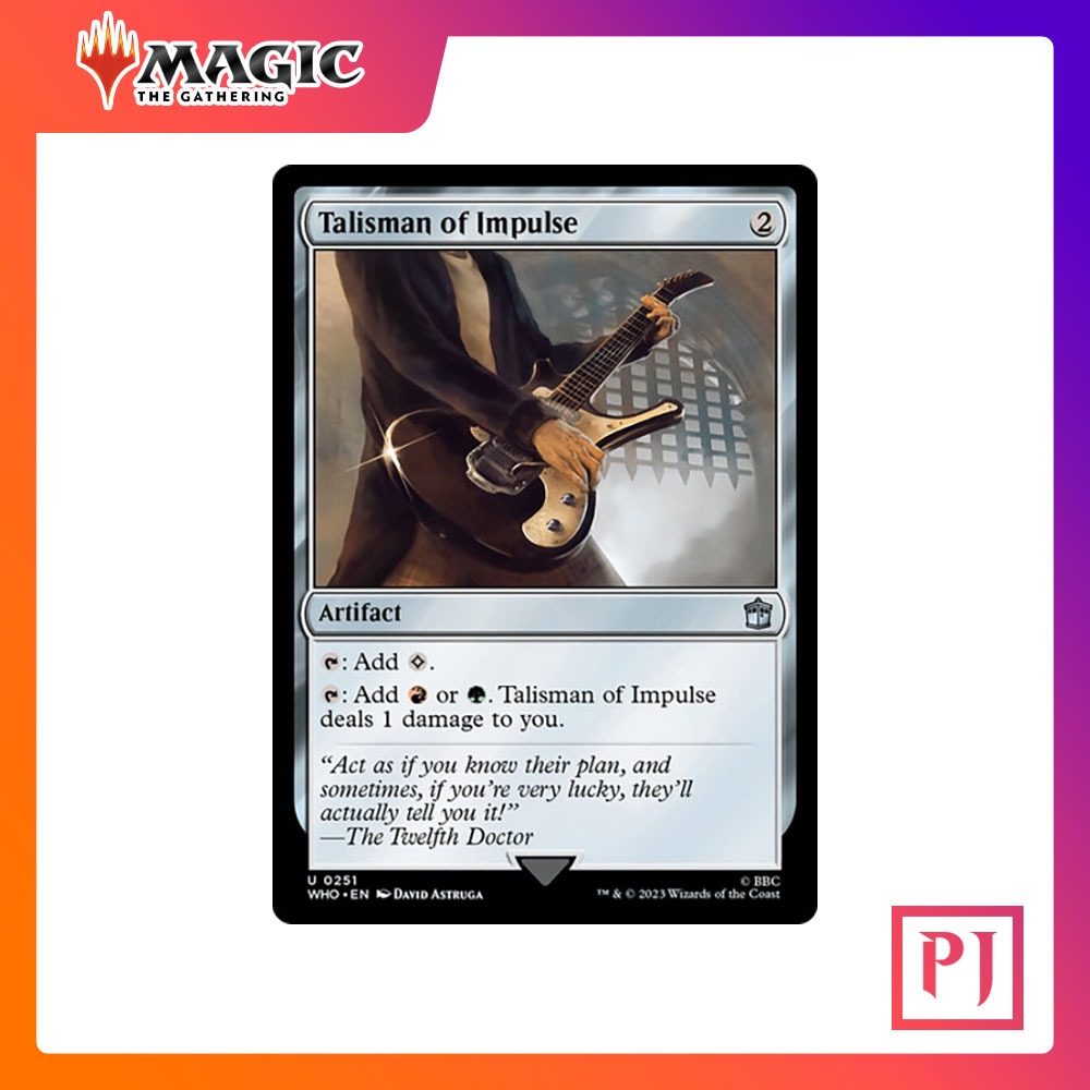 [MTG] Talisman of Impulse [WHO] [ARTIFACT] [UNCOM] [NORMAL] [ENG ...
