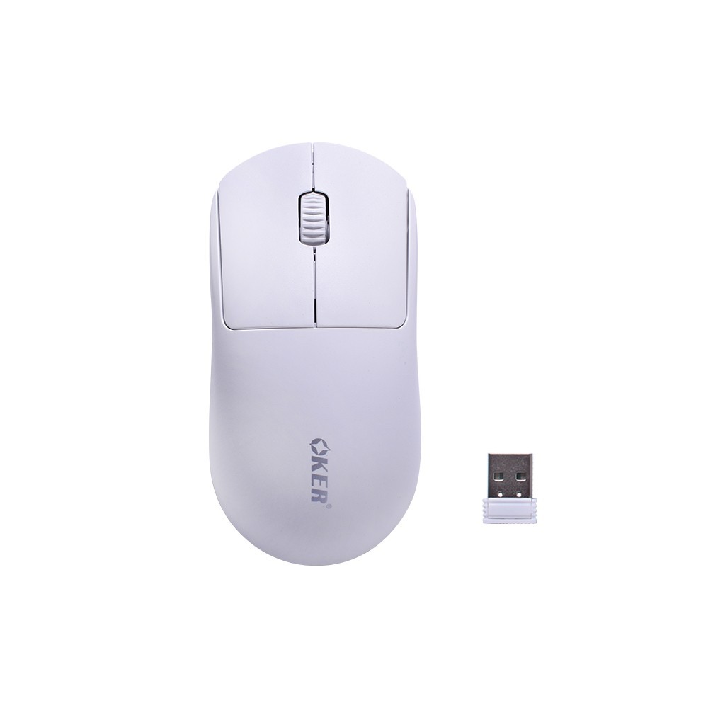 แท้100% OKER M198 HIGH PRECISION Optical WIRELESS MOUSE เมาส์ไร้สาย ...