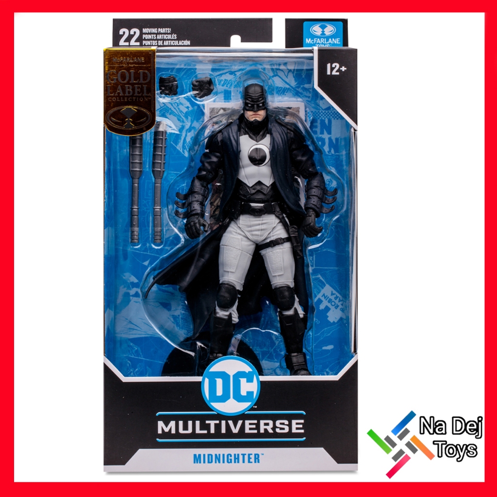 Midnighter Gold Label DC Multiverse McFarlane Toys 7" Figure มิดไนท์เต ...