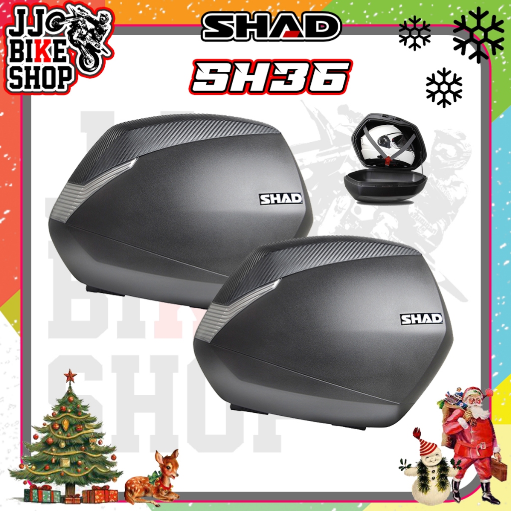 กล่องข้าง SHAD SH36 CARBON กล่องข้างมอไซคฺ์ | Shopee Thailand