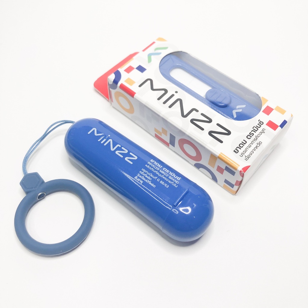 ยาดม MINZZ มินซ์ แถมห่วงหรือสายคล้อง | Shopee Thailand