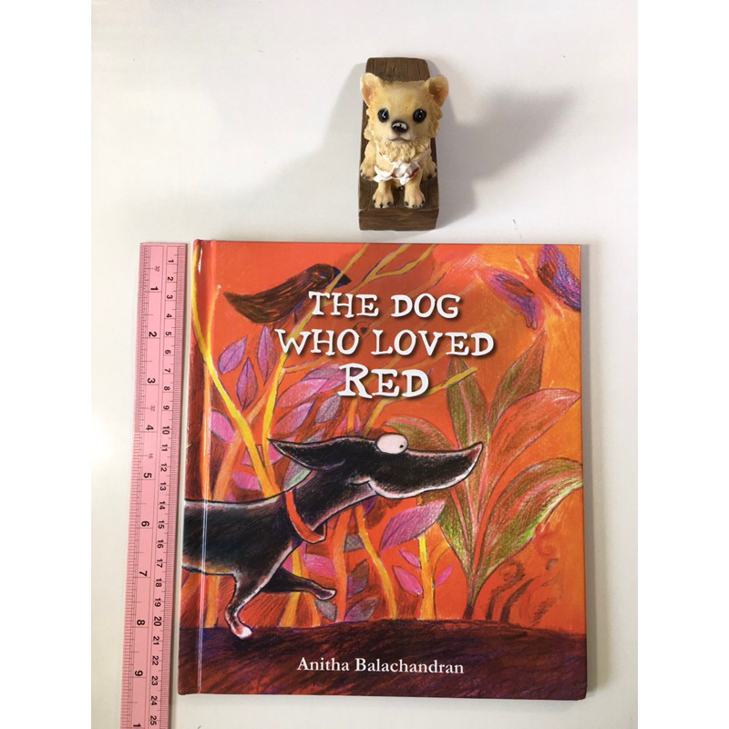 The Dog Who Loved Red By Anitha Balachandran หนังสือภาษาอังกฤษมือสองปก ...