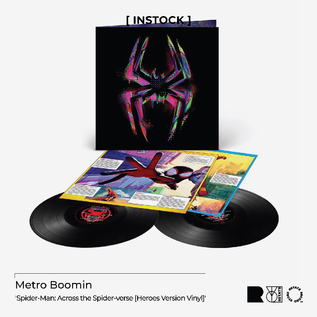 แผ่นเสียง METRO BOOMIN - SPIDER-MAN: ACROSS THE SPIDER-VERSE | Shopee ...