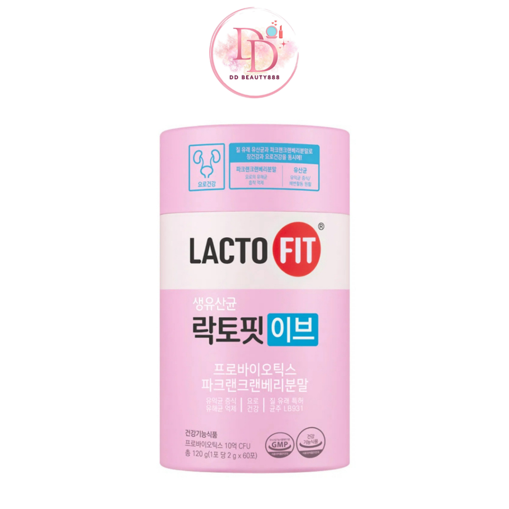 Lacto-Fit Probiotic Eve (2g x 60pcs) LactoFit (1 กระปุก 60 ซอง) เหมาะ ...