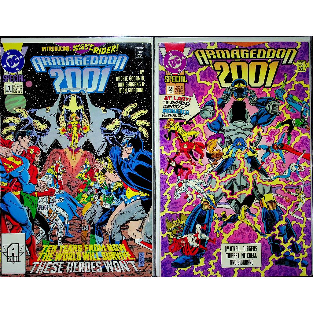 Armageddon 2001 Special #1-2 (เซ็ท 2 เล่ม) หนังสือการ์ตูน ภาษาอังกฤษ ...