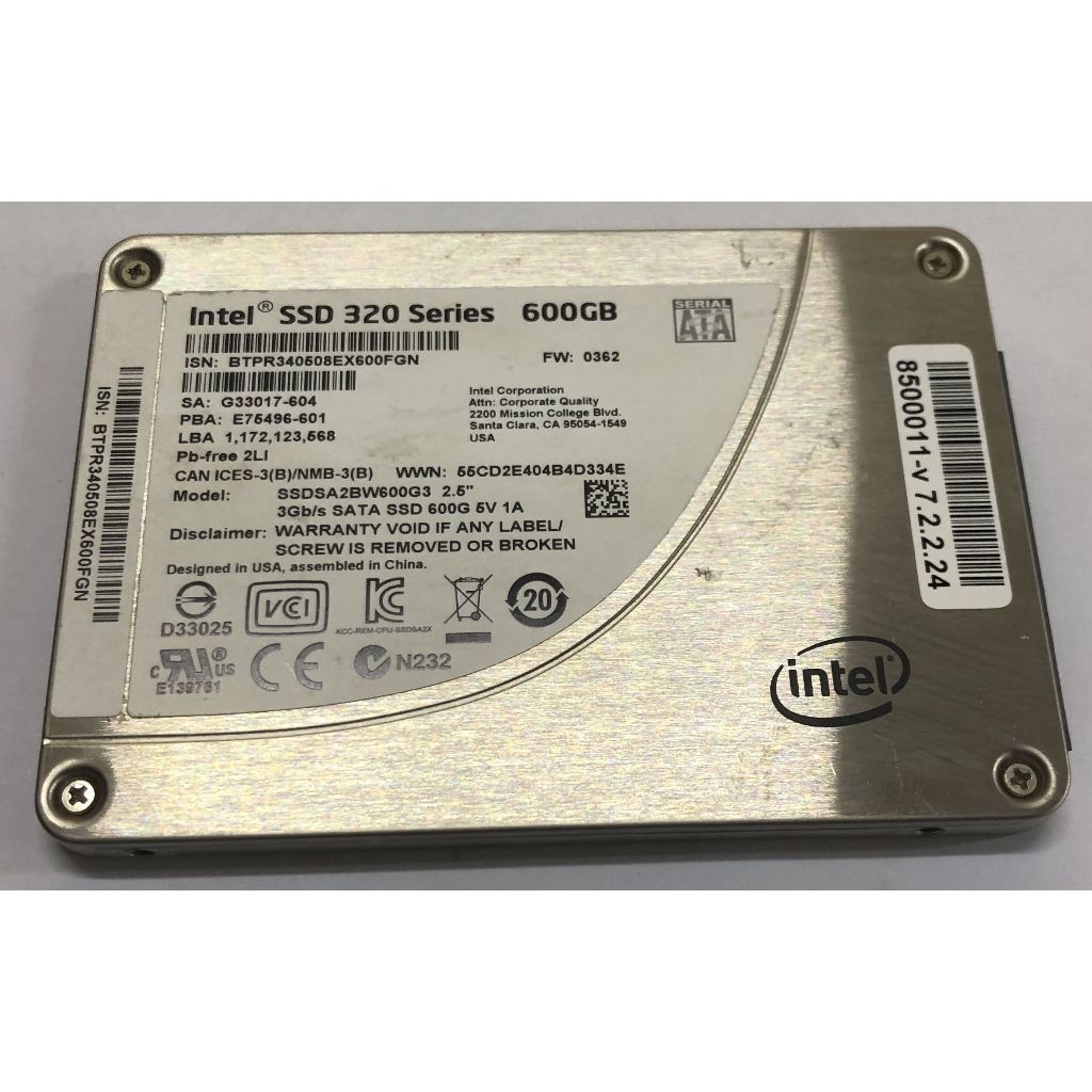 USED 480GB 512GB 500GB 600GB 900GB 960GB 1TB 1.2TB 1.92TB SSD 2.5 SATA ...