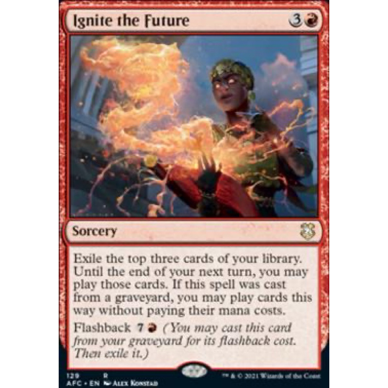 [MTG][Single][J22] Ignite the Future ระดับ Rare [ภาษาอังกฤษ] | Shopee ...