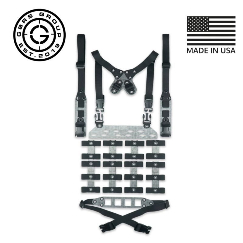 เชสริกส์ GBRS GROUP MODULAR CHEST RIG - LTE - Black ของแท้ Made in USA ...