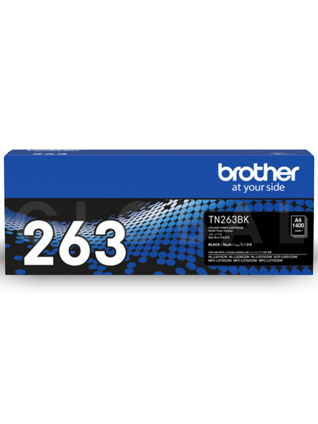 Brother TN-263BK ตลับหมึกโทนเนอร์ สีดำ ของแท้ Black Original Toner ...