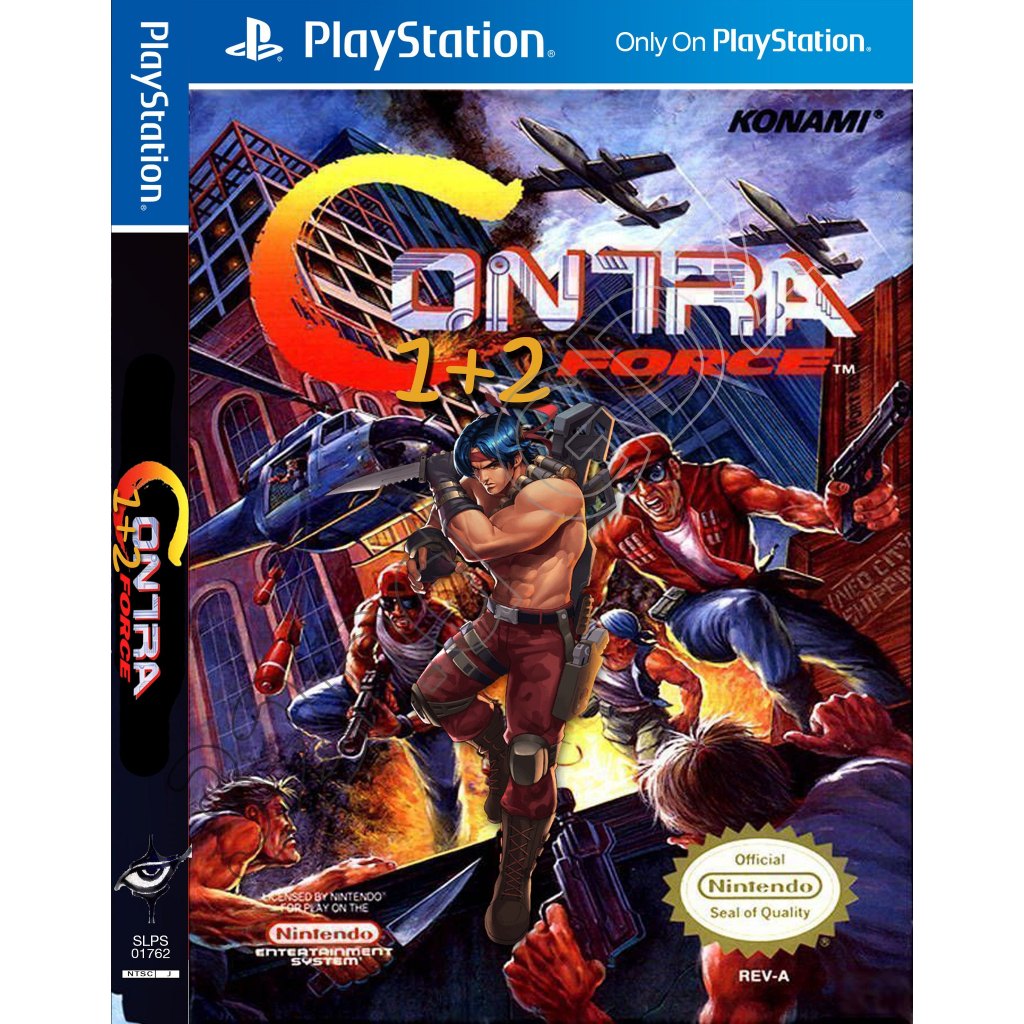 PlayStation1 - CONTRA 1+2 FORCE .// รวมเกมส์คอนทร้า สาย NES HACK อมตะ ...