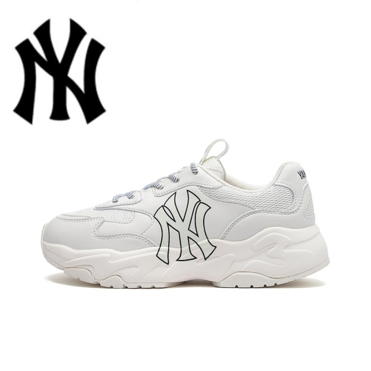 MLB Vintage Dad Shoes Ivory ของแท้ 100% | Shopee Thailand