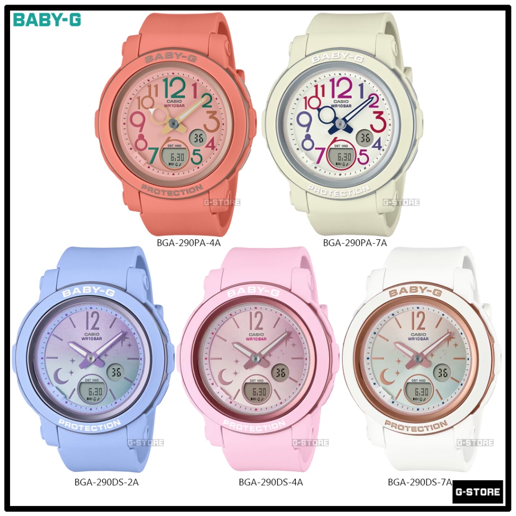 นาฬิกา BABY-G รุ่น BGA-290PA / BGA-290DS ของแท้ รับประกัน 1 ปี BGA-290 ...