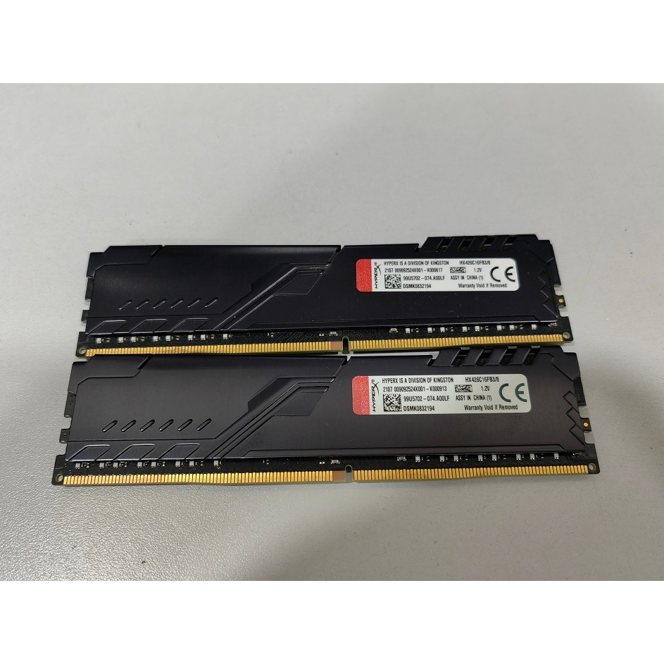 Ram PC DDR4 Kingston Fury 16GB (8x2) Bus2666 สวยๆ ถูกๆ | Shopee Thailand