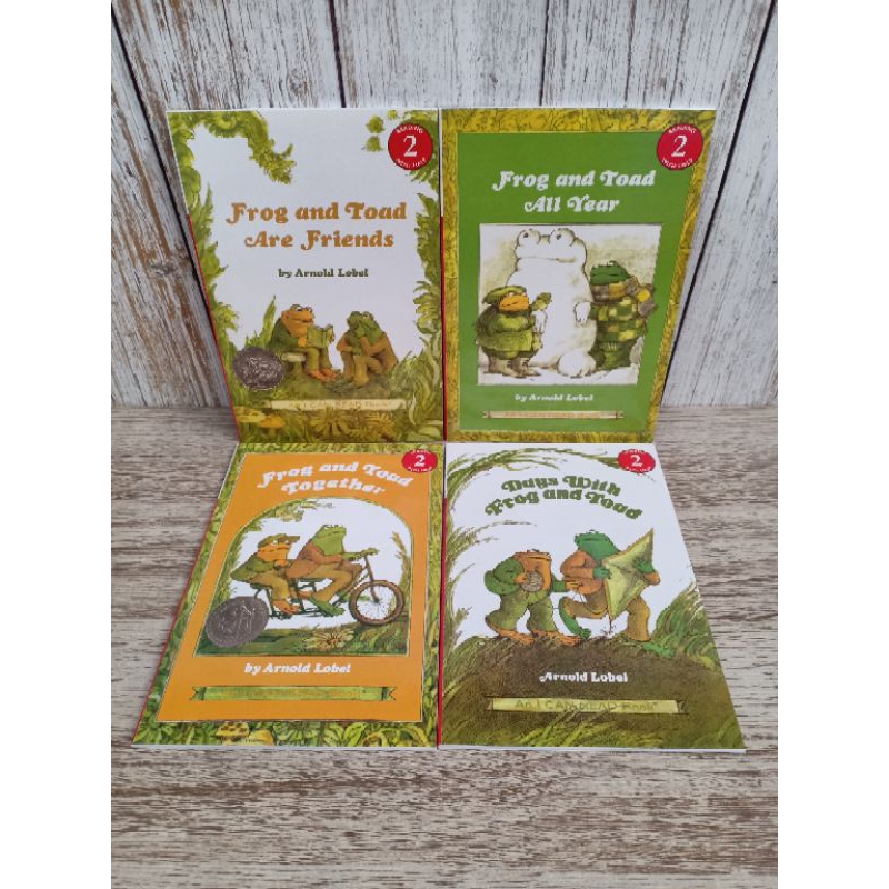 (New) Frog And Toad Series 4 books by Arnold Lobel (An I can read ...