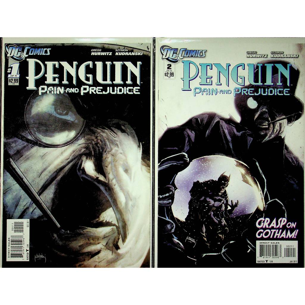 Penguin Pain and Prejudice #1-5 📚พิเศษ/ชุด หนังสือการ์ตูนภาษาอังกฤษ ...