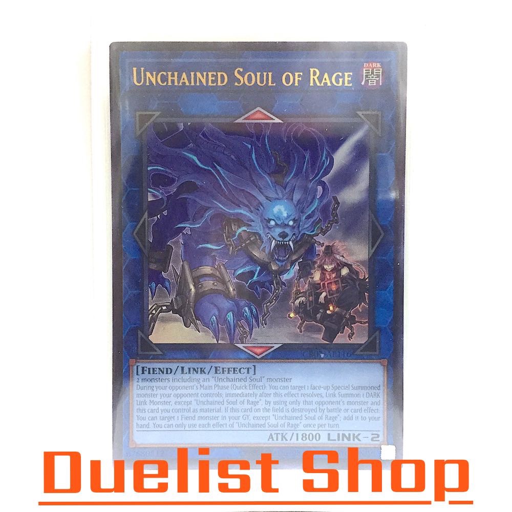 Unchained Soul of Rage (UR) Monster Dark Link2 [Fiend/Link/Effect] ชุด ...