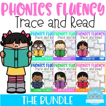 แบบฝึกหัด Worksheet Phonics Trace and Read (THE BUNDLE) | Shopee Thailand