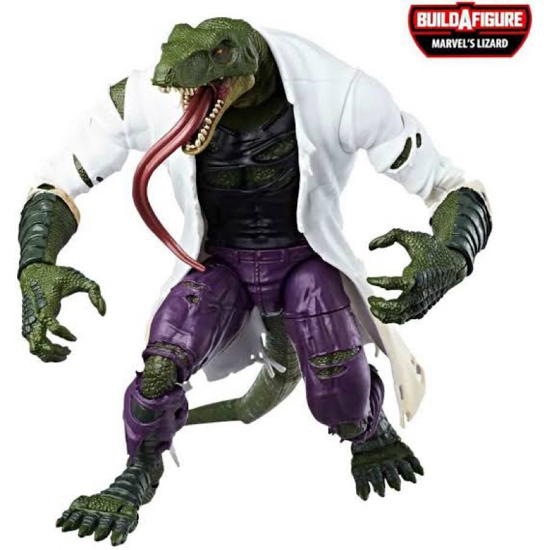 Marvel Legends Lizard (BAF) Lizard Build A Figure | Shopee Thailand