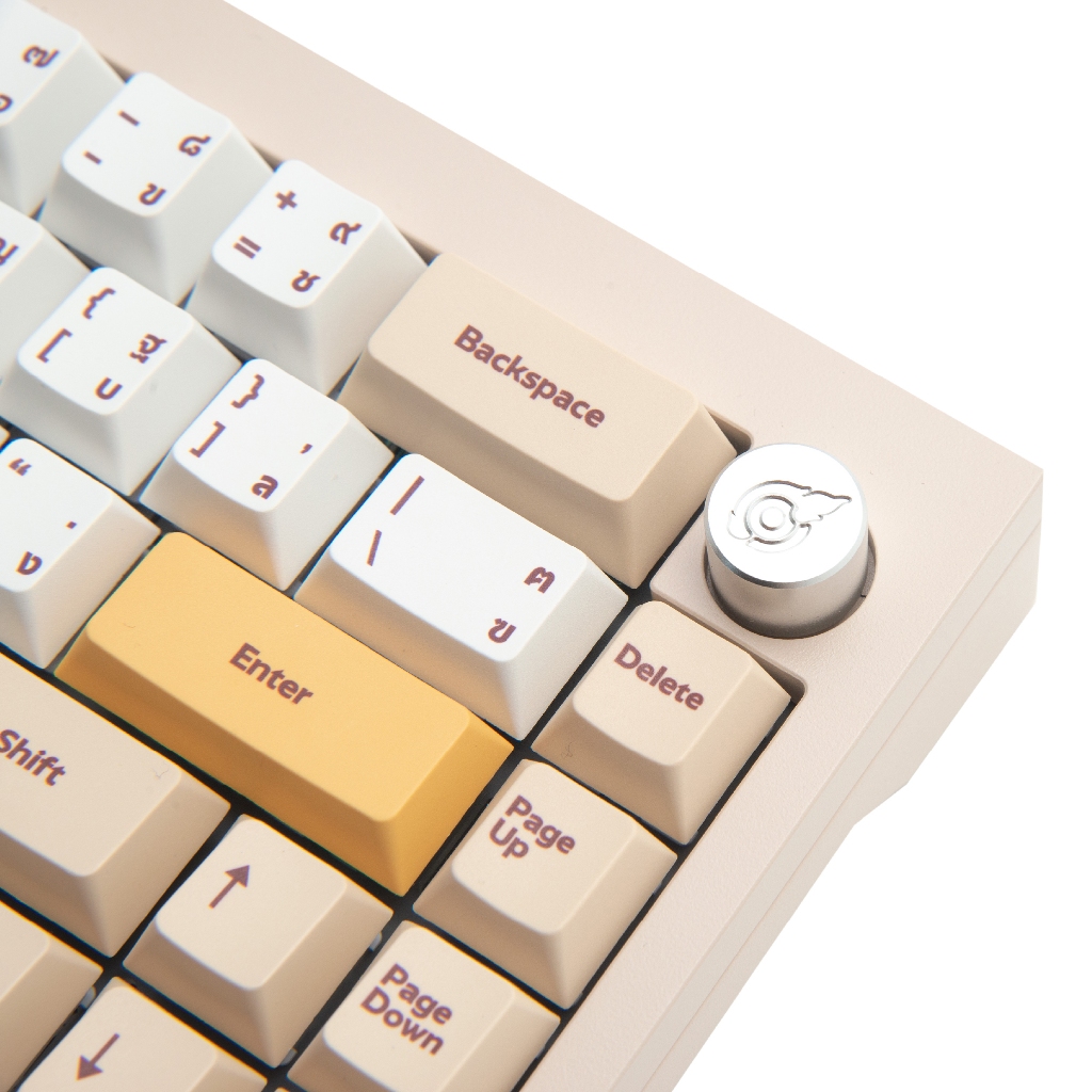 คีย์บอร์ด LOGA 65AL : Vanilla caramel biscuits edition Mechanical ...
