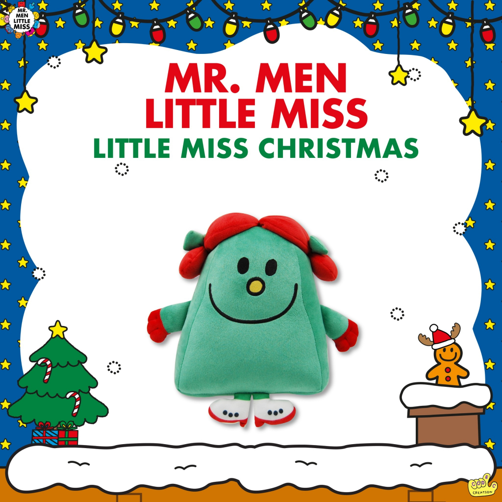 ตุ๊กตา Little miss Christmas ขนาด 10 นิ้ว (Mr.men and Little miss) หญิง ...