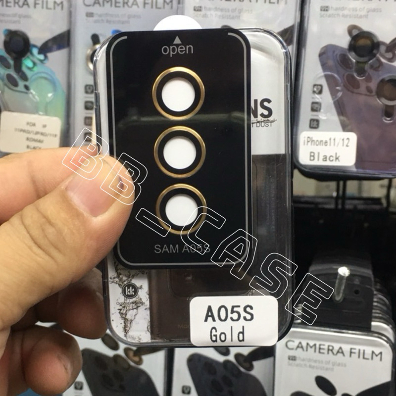 ฟิล์มวงแหวนIRON RING รุ่น Samsung A05S/A05 !!ตรงรุ่น!!(มี5สี) แบบวงแหวน ...