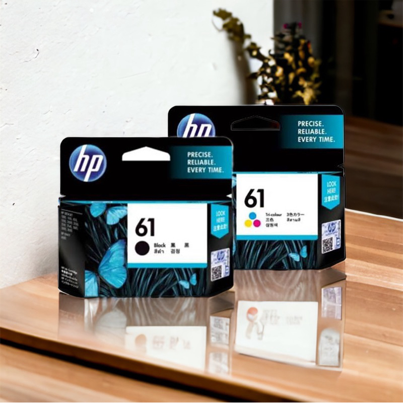 hp หมึกพิมพ์ Inkjet รุ่น hp 61 bk Black Hp 61 สี | Shopee Thailand
