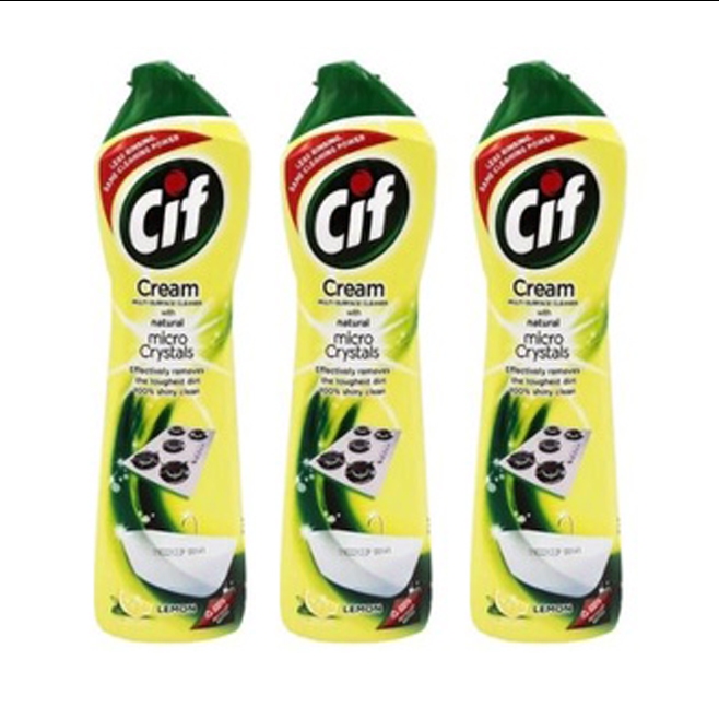แพค 3 Cif Cleaning Cream ขนาด (660g.) | Shopee Thailand
